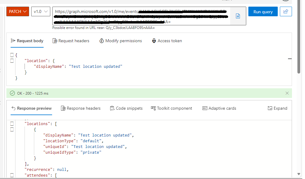 Status of events is mismatching for external user and organizer. - Microsoft Q&A