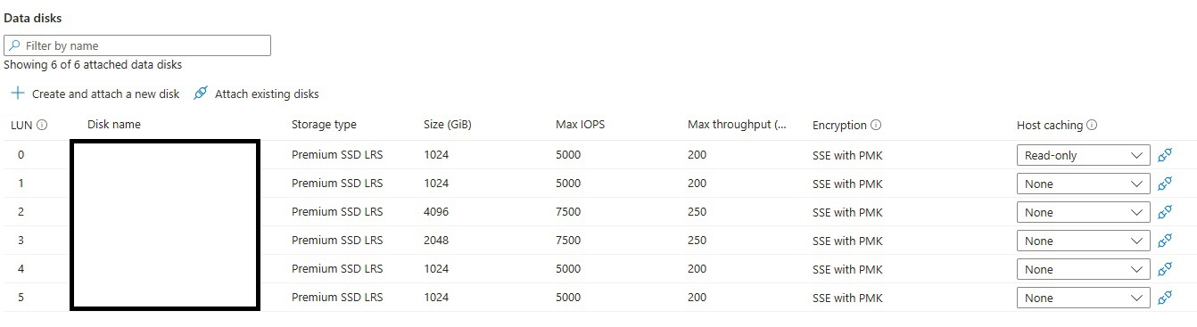 Azure Disks Not Showing Up In Virtual Machine As Attached Disks Microsoft Qanda