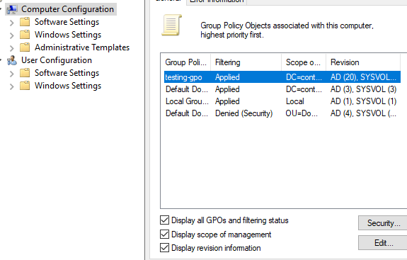 How to remove sure and cleanly created GPOs from DC with Windows 2019 ...