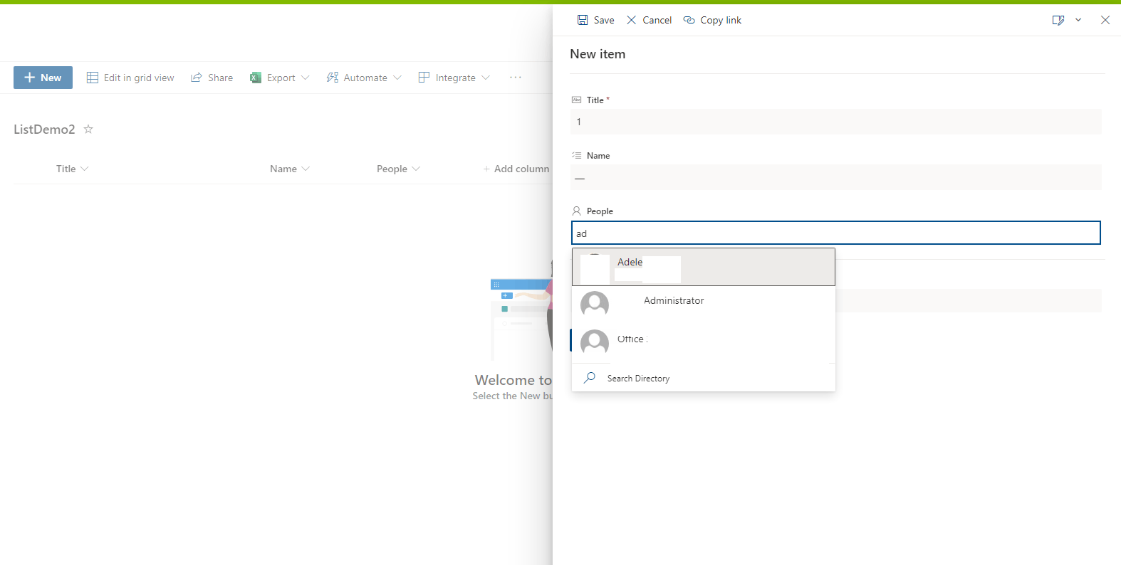 Microsoft Lists APP drop down menu - Microsoft Q&A