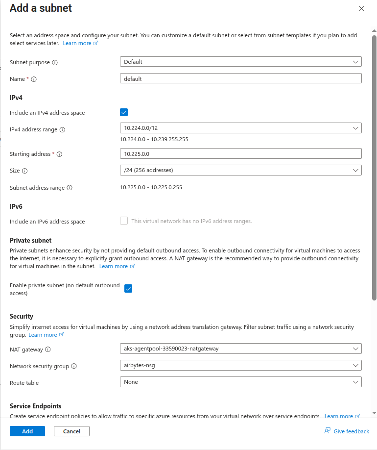 AKS Automatic cluster: Cannot peer managed VNet with Azure Database for PostgreSQL due to deny ...