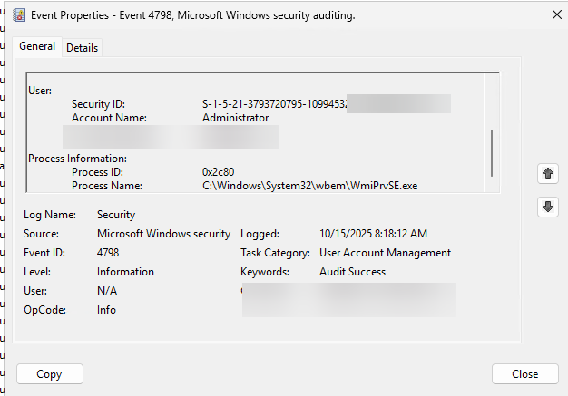 Problem logging into the RDP server. Authentication issues (event 4634). - Microsoft Q&A