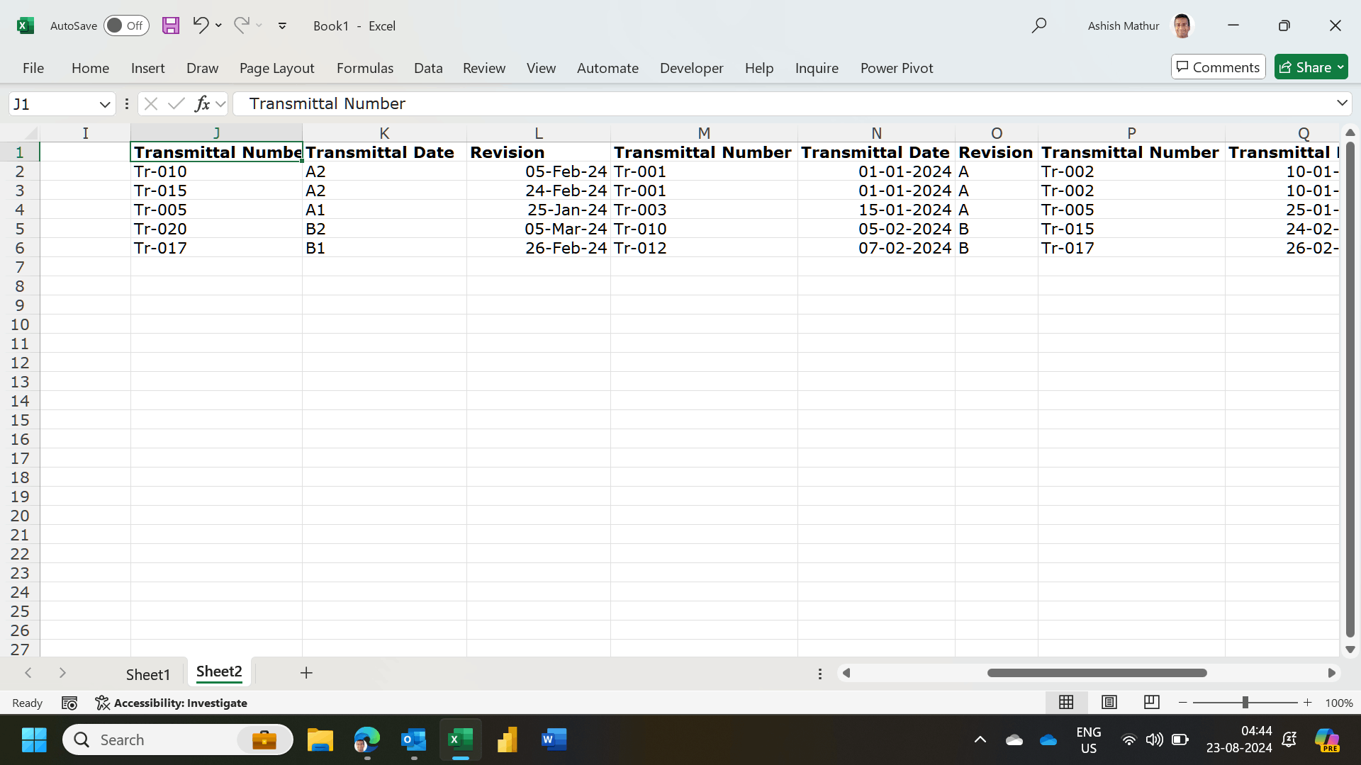 How to display the last information entered into a row? - Microsoft Q&A