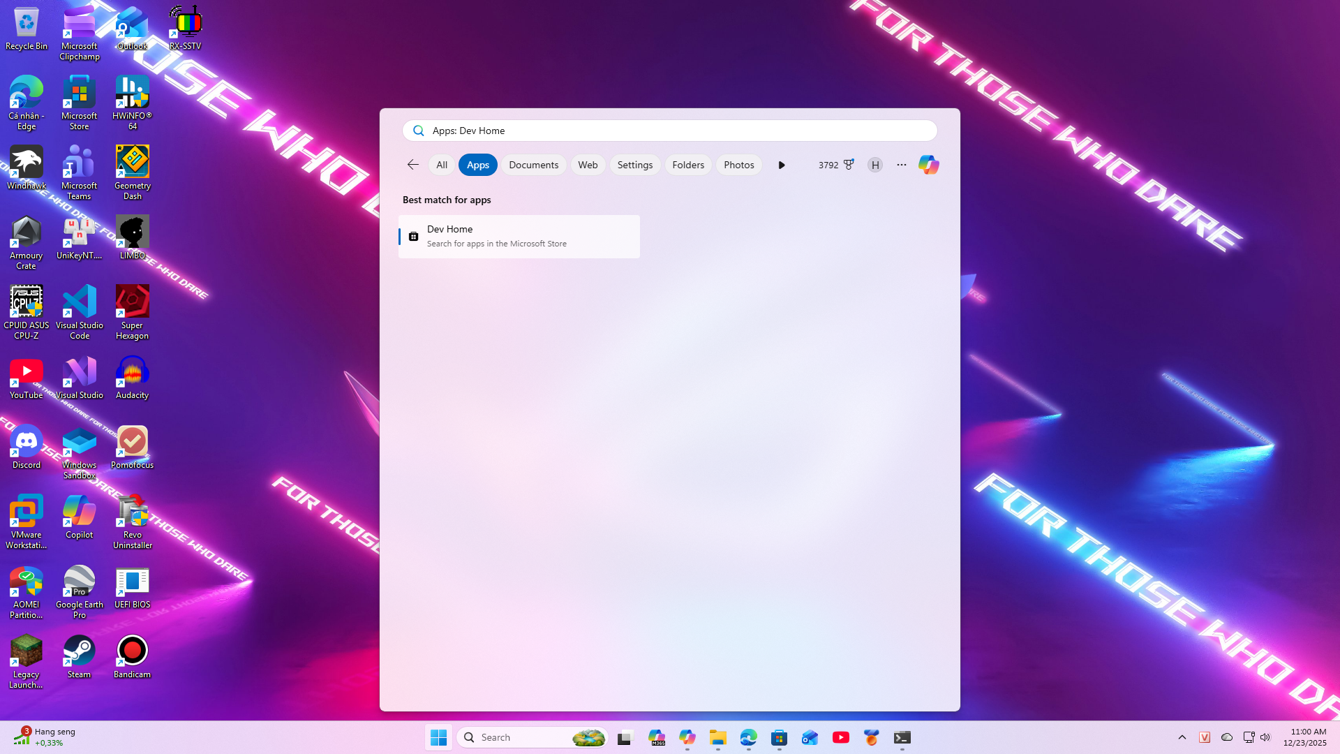 Dev Home missing on my PC - Microsoft Q&A