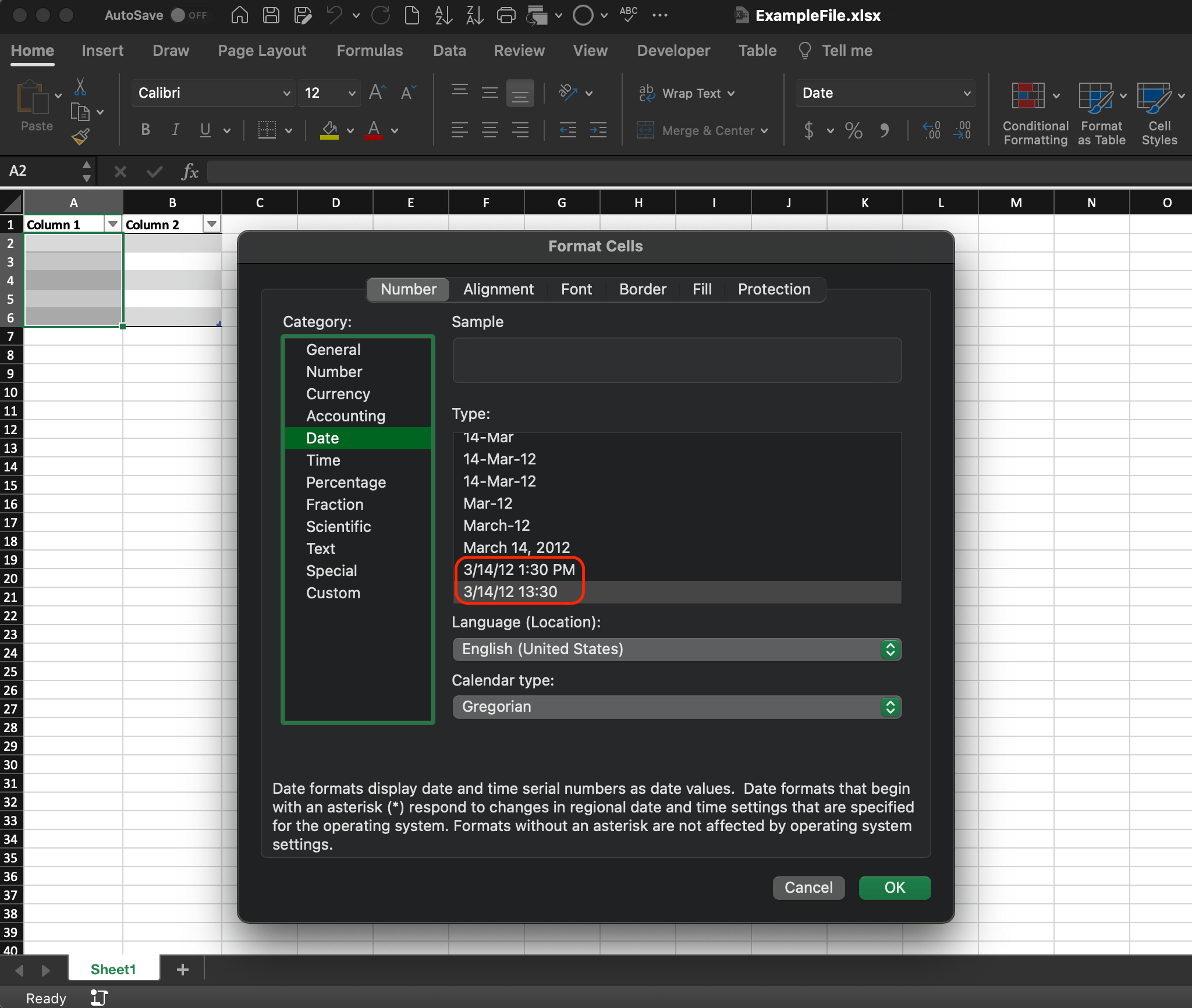 Excel cards view inserting date and time - Microsoft Q&A