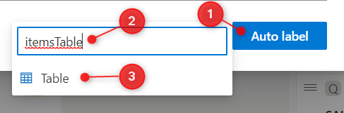 Auto label table in form recognizer - more than 2 rows/colums ...
