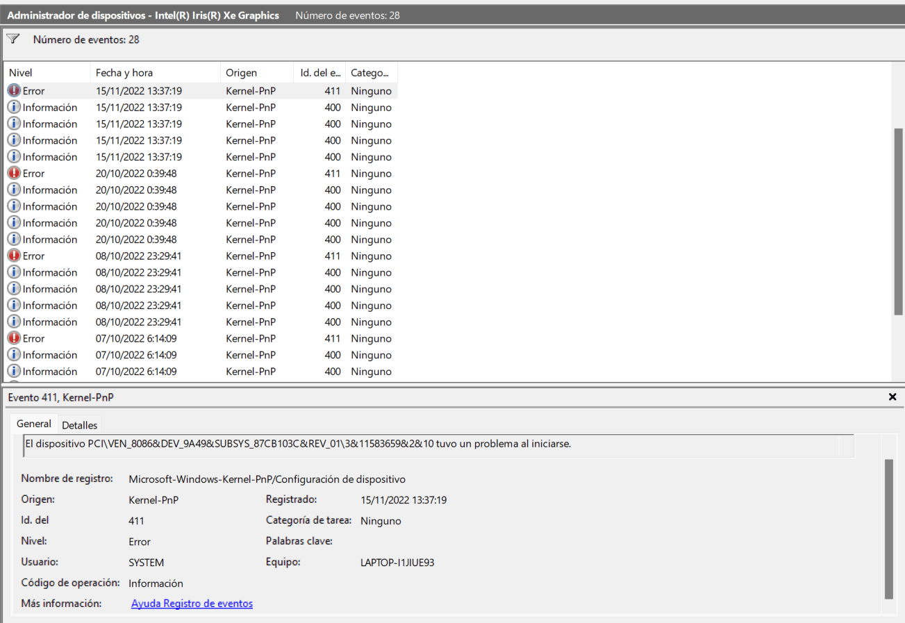 How can I solve this Kernel-PnP 411 error? - Microsoft Q&A