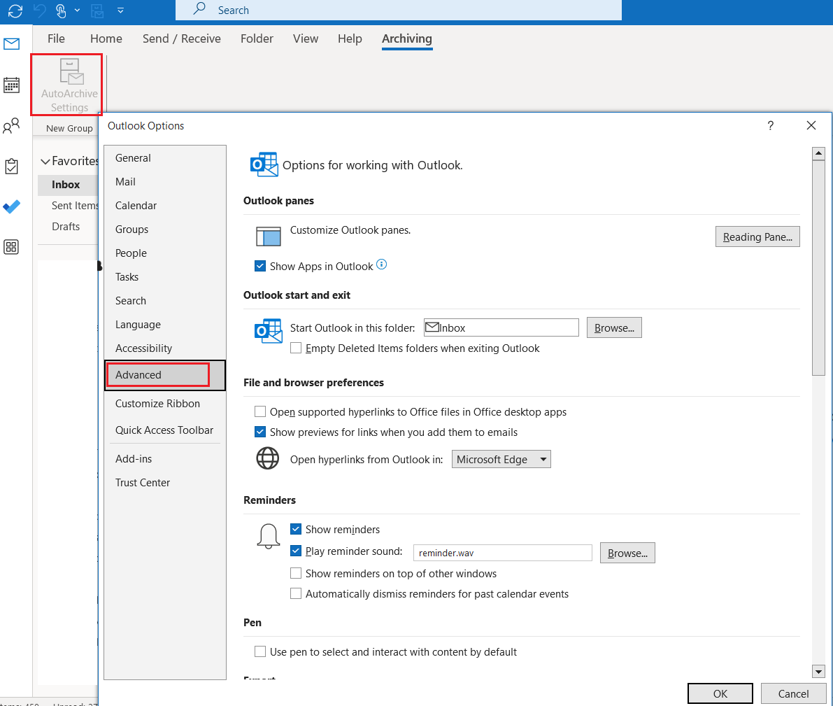 How Can I Enable Auto Archiving in Outlook if disabled - Microsoft Q&A