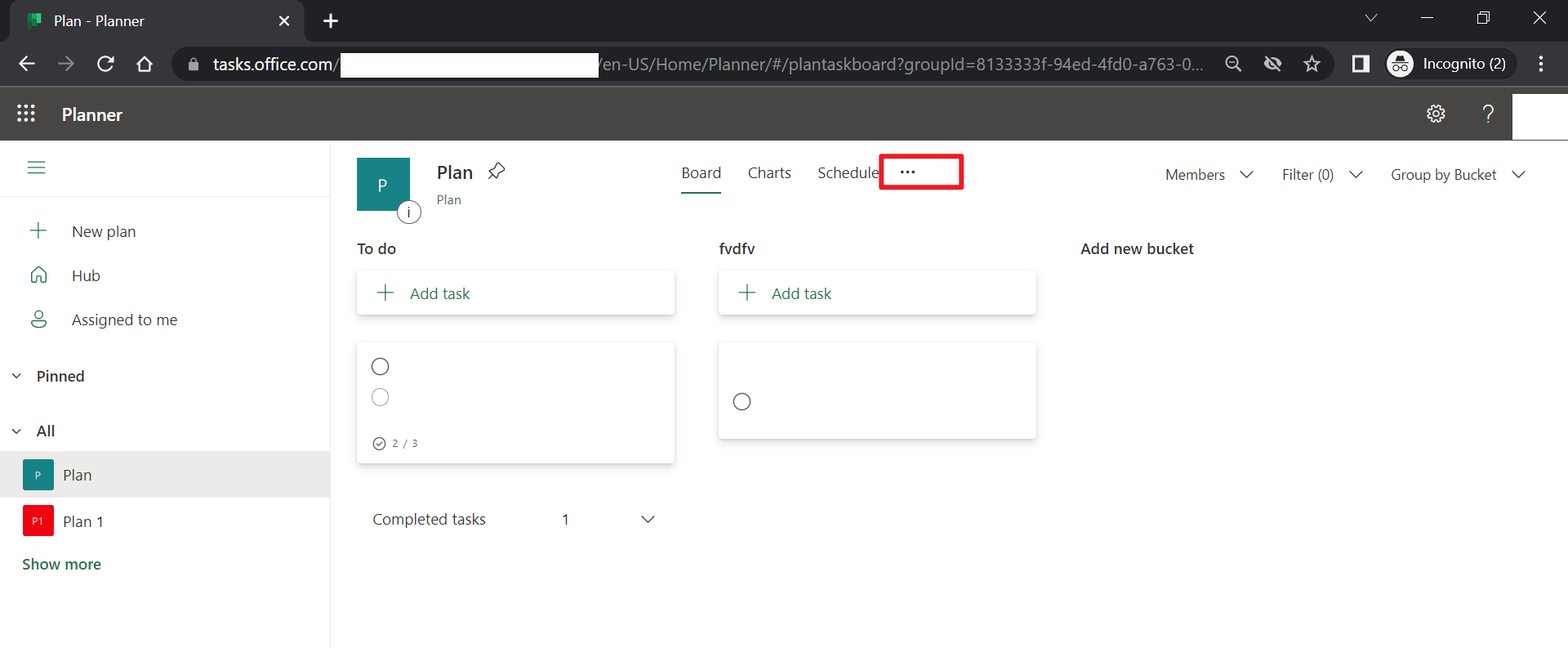 MS Teams and Planner Tasks -- no three dots showing - Microsoft Q&A