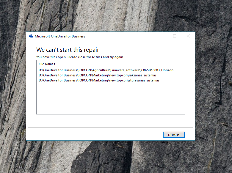 OneDrive For Business keeps asking for new version - Microsoft Q&A