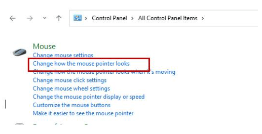 Círculo azul permanente al lado del puntero del mouse. - Microsoft Q&A