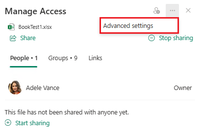 How do I control read/write after someone stores a file on a SharePoint site through Power Apps ...