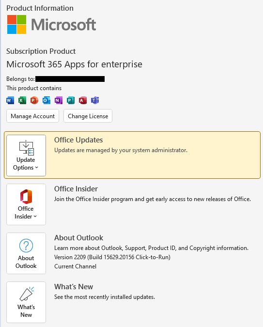 how to add Image size and Quality option, File > Options > Mail ...