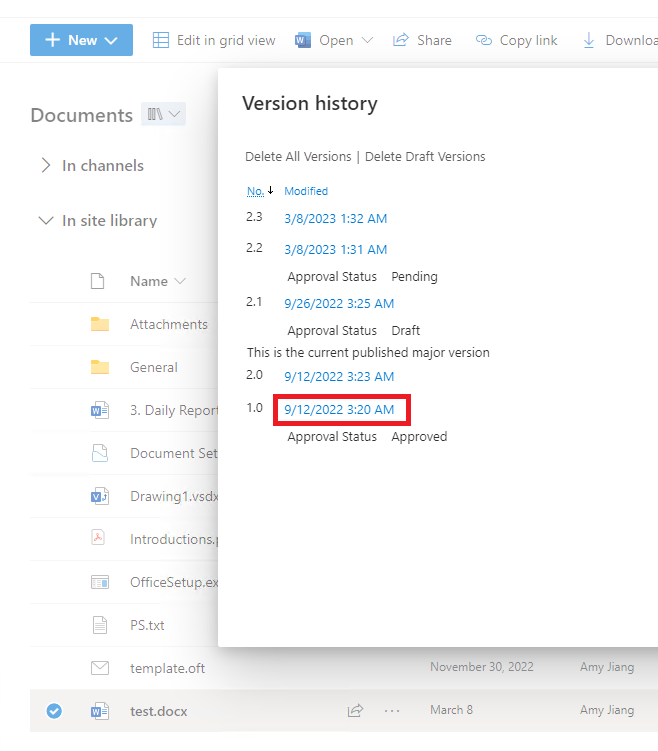 Issue With Sharepoint Online Viewer That Opens Incorrect Version Of File In Excel Microsoft Qanda