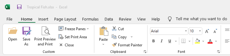 'Quick Access Toolbar' Missing from Excel 2019 - Microsoft Q&A