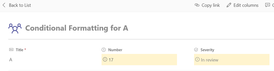 Teams - Lists issue - JSON Formatting - Microsoft Q&A