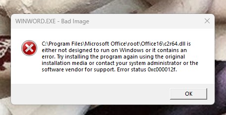 All of my office apps are generic icons, giving me error messages, and ...
