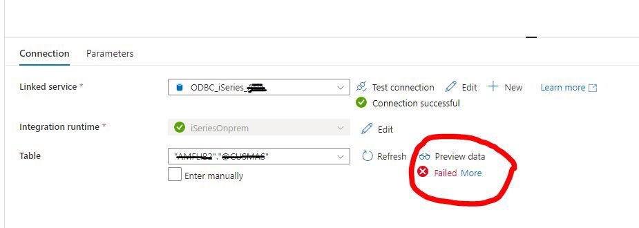 Azure DB2 Linked service setup assistance (AS400) - Microsoft Q&A