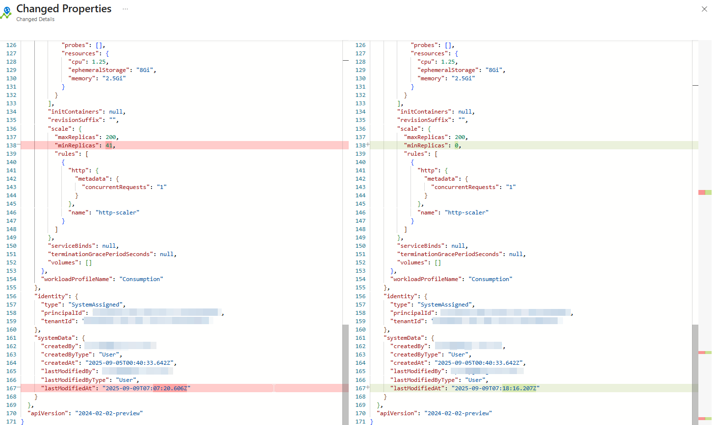 Azure Container app did not deactivate old revision in Single Revision ...