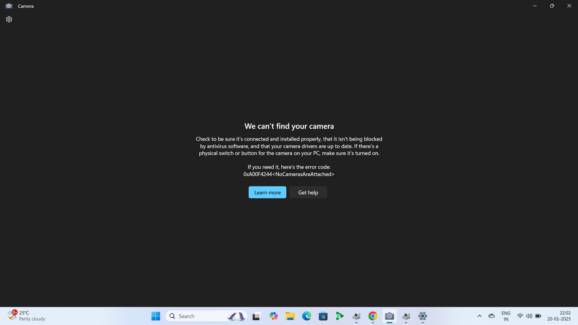 How can I install new camera drivers after I uninstall. Currently, no ...