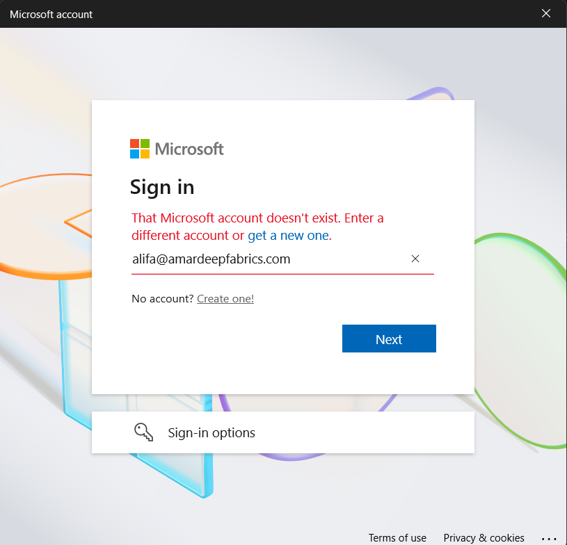Unable to Register New Laptop with My Work Email - Microsoft Q&A