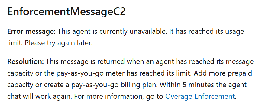 Copilot studio agent showing error after deploy on Teams - Microsoft Q&A