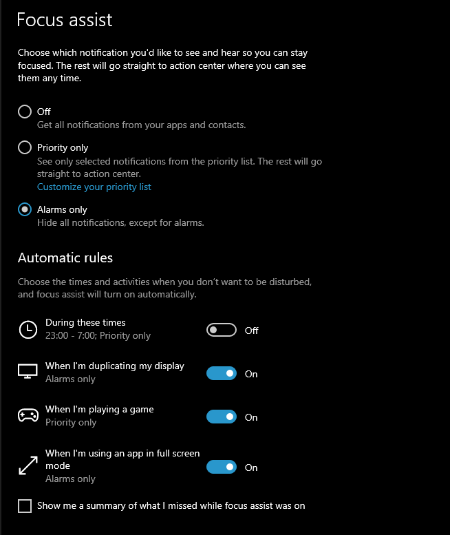 เปิดเครื่องมาแล้ว focus assist ตั้งเป็น off แบบ auto - คำถามคำตอบของ ...