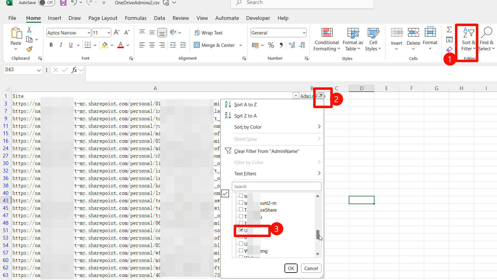 Powershell Script To List All Users Onedrive For Business Url With Site Collections Admins On