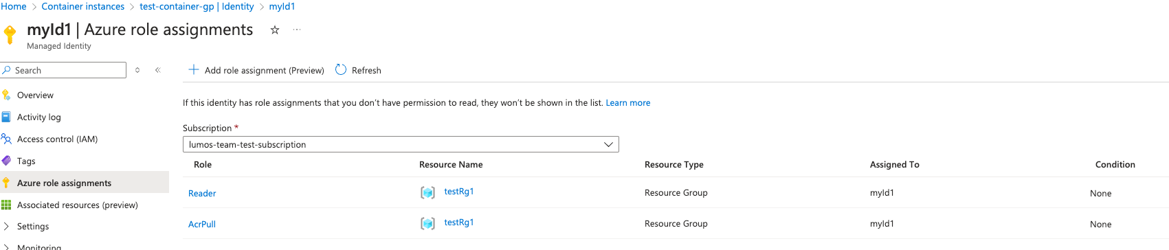How To Get Acr Access Token From Aad Token Using Managed Identity Microsoft Qanda