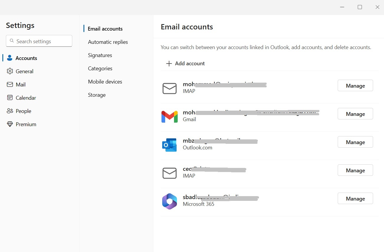 Remove suggested email account when creating new email account ...
