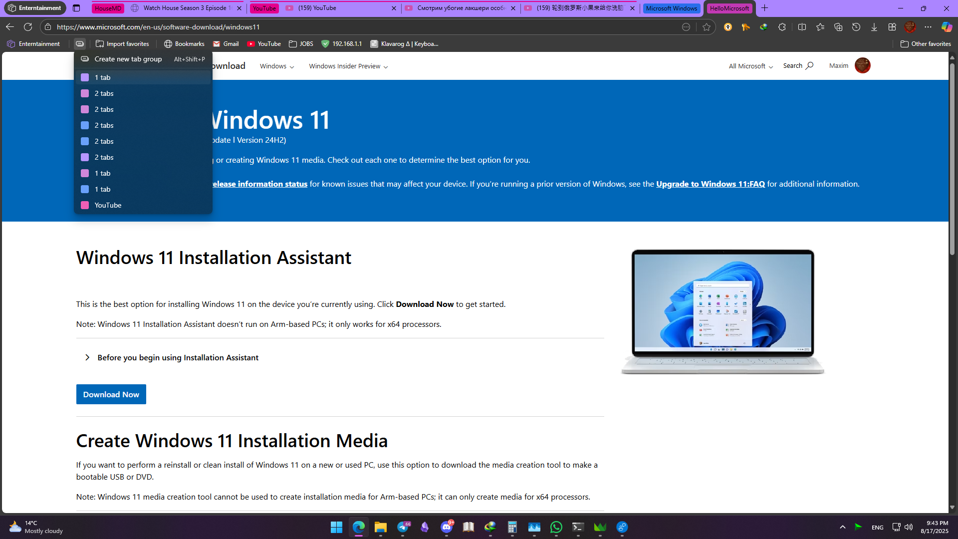 the new Tab Groups feature is completely broken - Microsoft Q&A