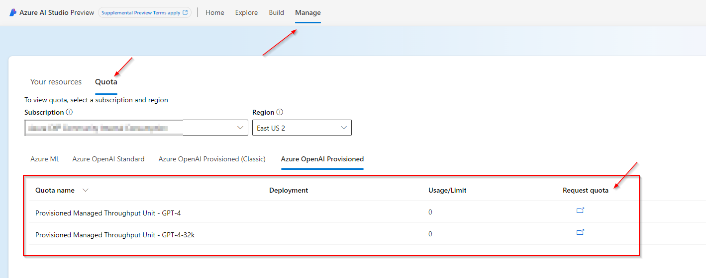 How to increase quota beyond limit - Microsoft Q&A