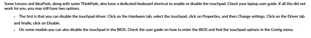 HID-compliant touchpad is missing from my device manager on my Windows ...