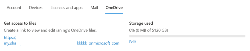 OneDrive not visible in m365 admin center - Microsoft Q&A