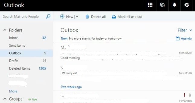 Outlook outbox missing in Office365 - Microsoft Q&A