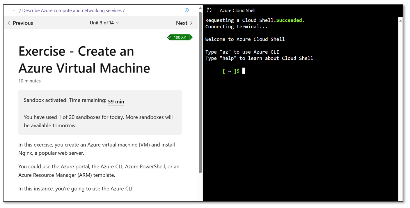 Create Accoun/Sandbox/Learn/Powershell - Microsoft Q&A