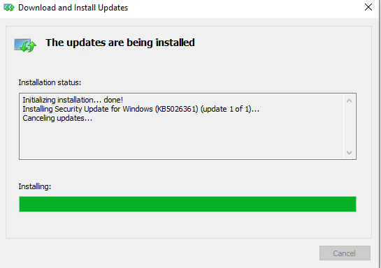 Windows 10 won't update to version 22H2, error code 0xc1900204 ...