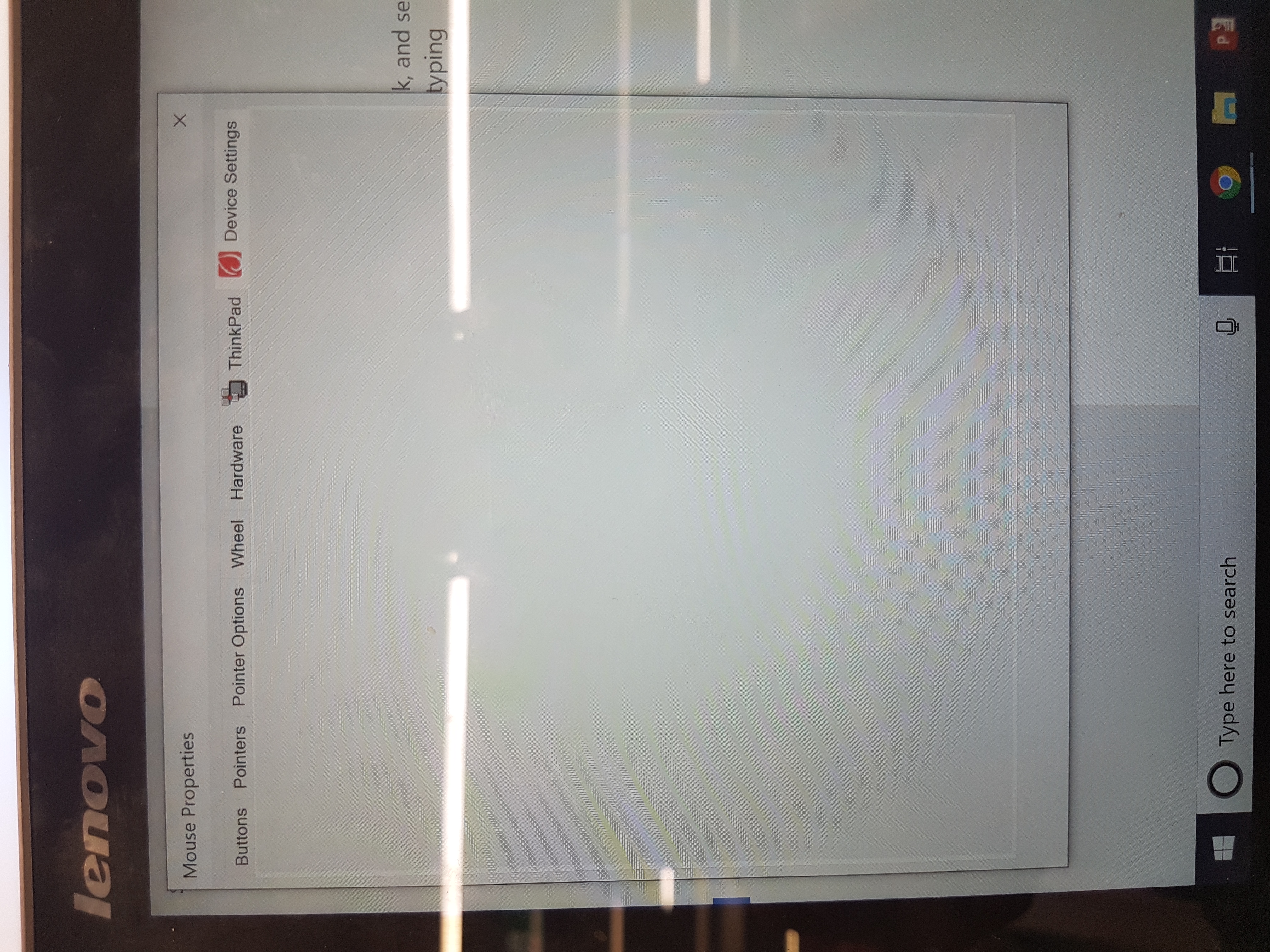 Additional settings for mouse and touchpad settings stopped working ...