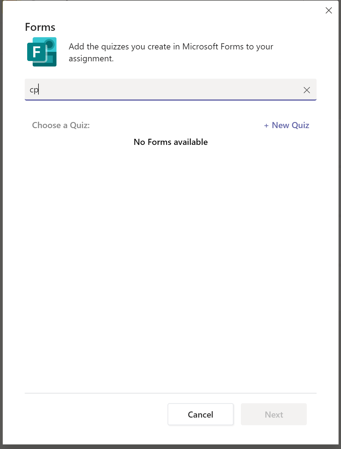 Microsoft Forms not available as Quizzes in Teams - Microsoft Q&A