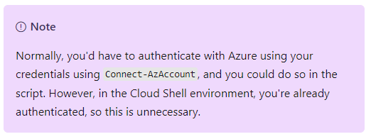 PowerShell scrip exercise throwing authorization error - Microsoft Q&A