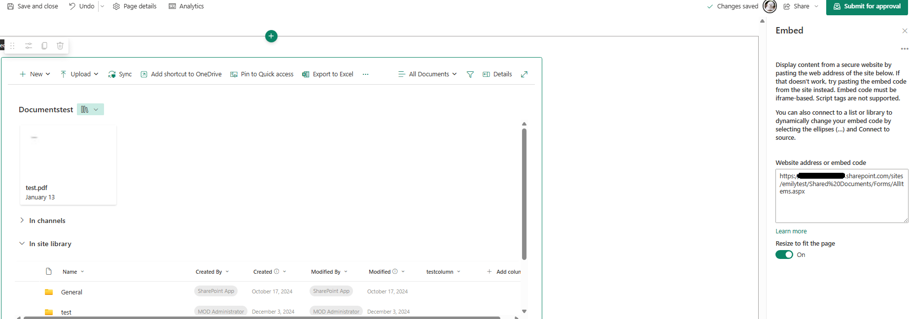 Referencing a Docuement Library from a Hub - Microsoft Q&A