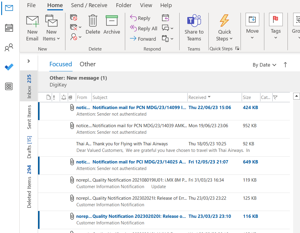 Can't find where is the email although it shows 'Current folder: Inbox'. - Microsoft Q&A