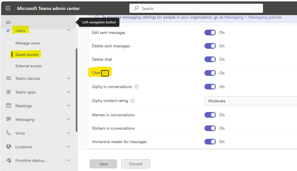 You cant send messages, because you are not a member of the chat ...