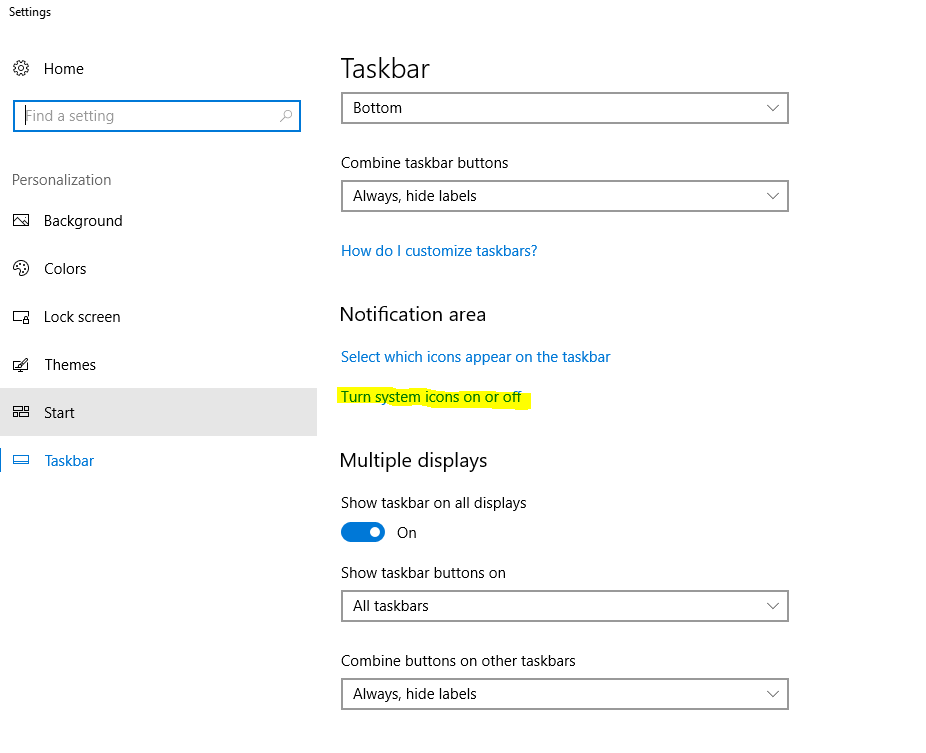 how put the clock on task bar in windows 10? - Microsoft Q&A