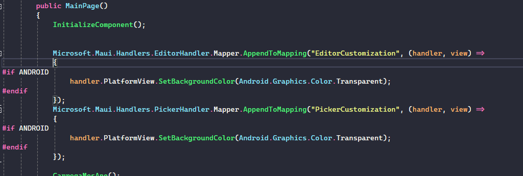Net Maui How to create picker and editor without underline ? - Microsoft Q&A