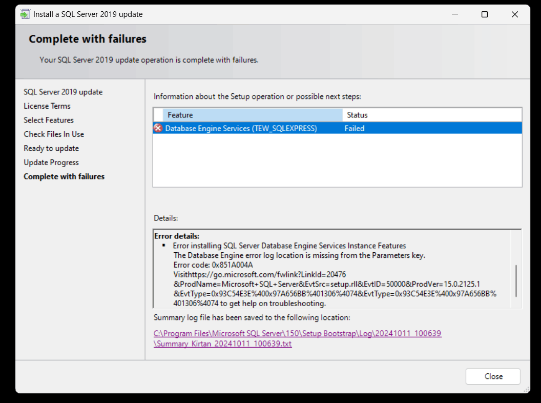 Windows 11 Update Error:- (Install error - 0x80070643) - Microsoft Q&A