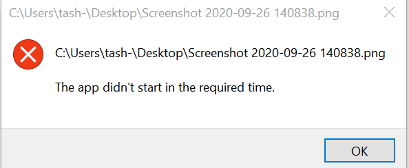 Screenshots saved to desktop not opening/loading - Microsoft Q&A