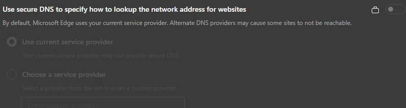 Edge not connecting to internet - Microsoft Q&A