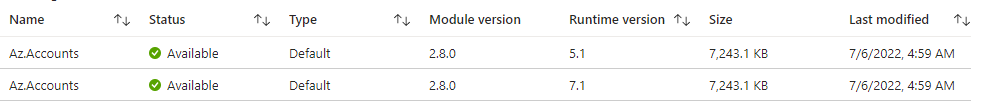 Azure Automation PowerShell Error Azure Automation PowerShell Error