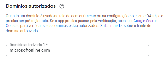 Como resolver falha ao adicionar Google como provedor de identidade ...